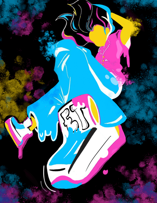 Photoshop Digital Graffiti One River School Allendale